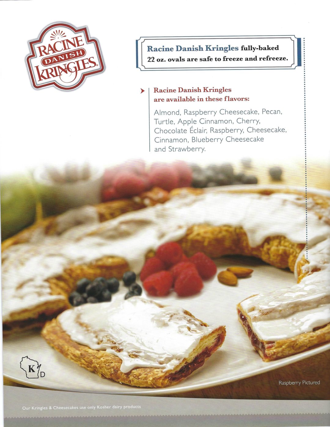 Racine Danish Kringle - Wildlife In Need Center